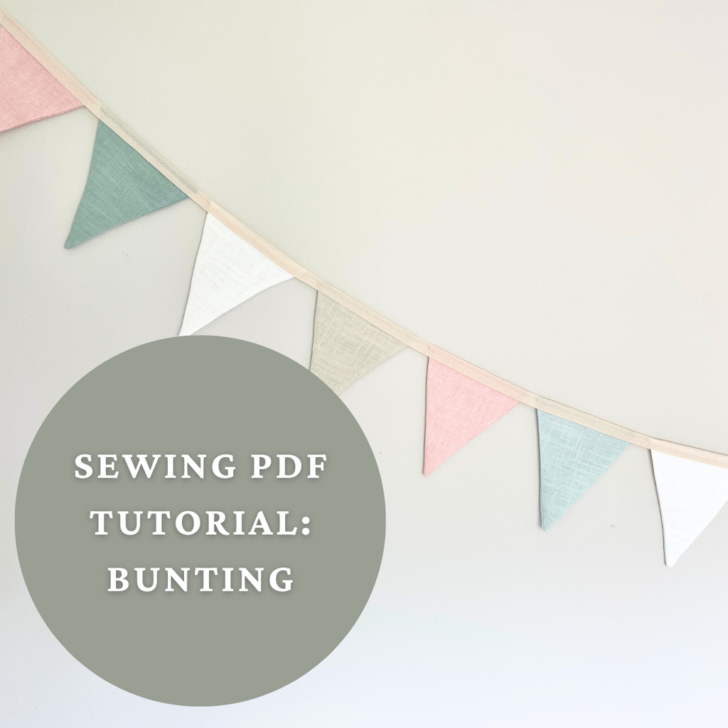 SEWING TUTORIAL: Bunting (Digital Download) – Annie and Wilf